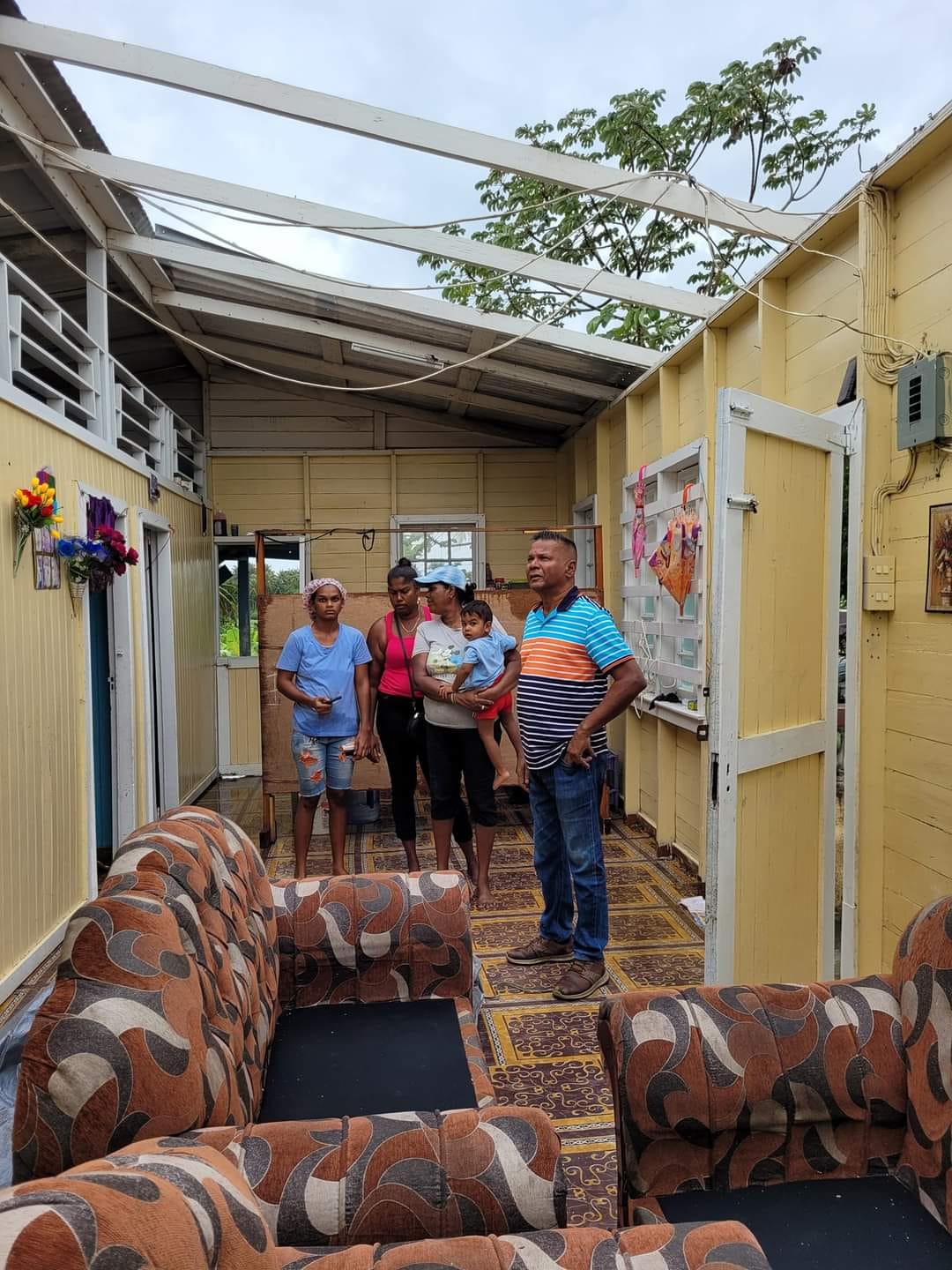 Freak storm damage several West Berbice houses – Demerara Waves Online ...