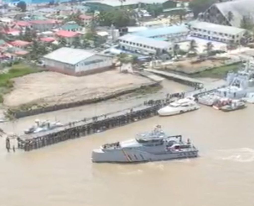 US-made GDF Coast Guard Offshore Patrol Vessel arrives – Demerara Waves ...