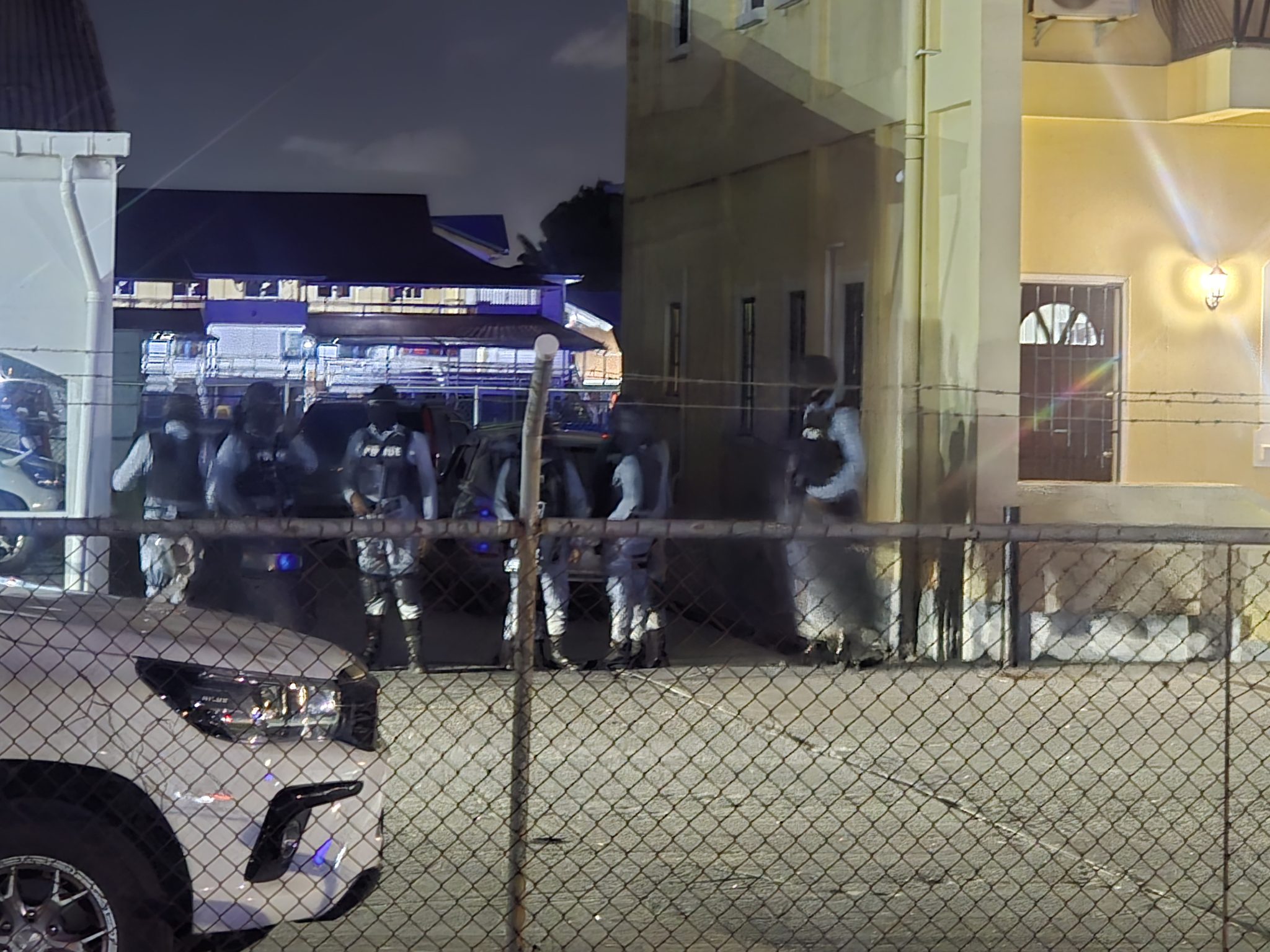 Heavily armed police surround police officer Brutus’ residence ...