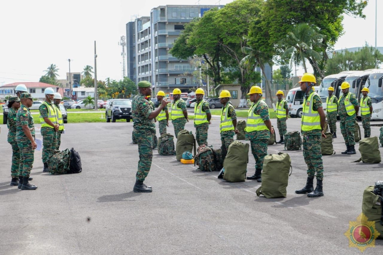 GDF soldiers off to Jamaica for post-hurricane reconstruction ...